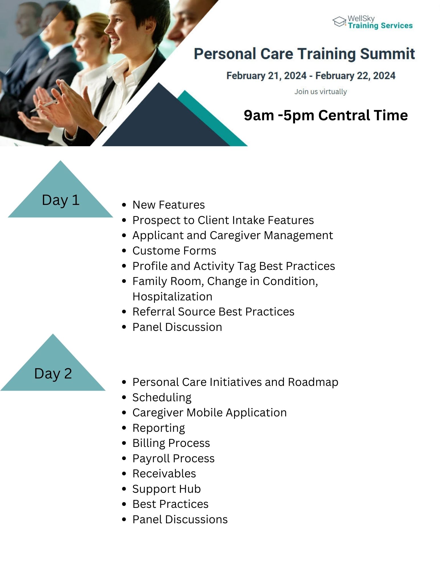 WellSky Training Services | WellSky Personal Care Training Summit 2024